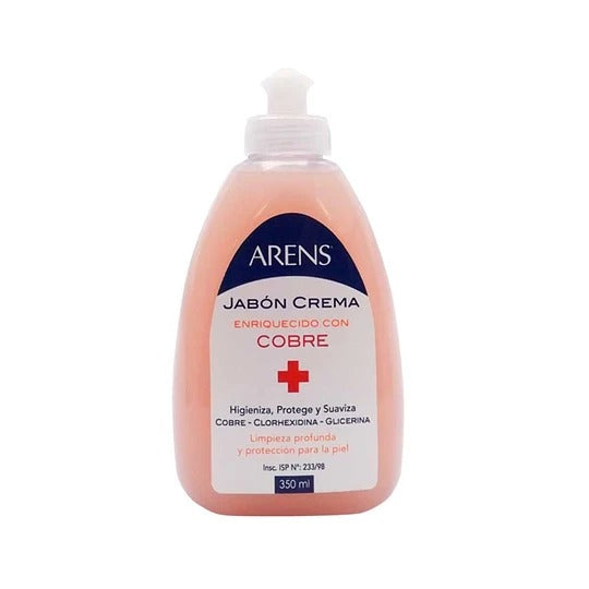 Arens Jabon Crema Con Cobre 350ml – Comercial Ibiza